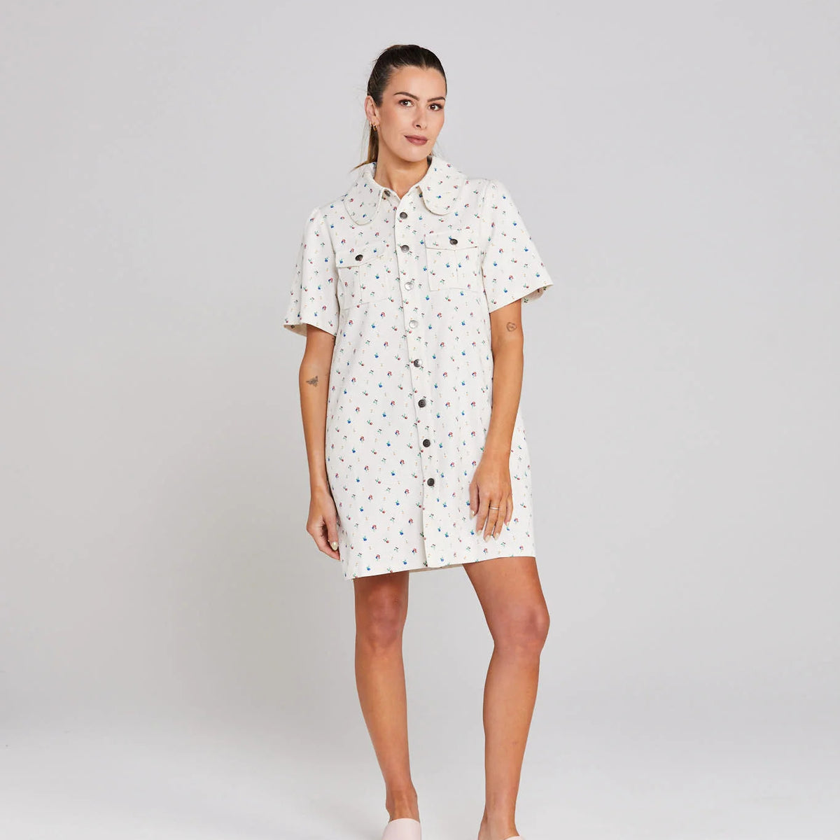 Utility Dress - Rose Garden – Void Clothing