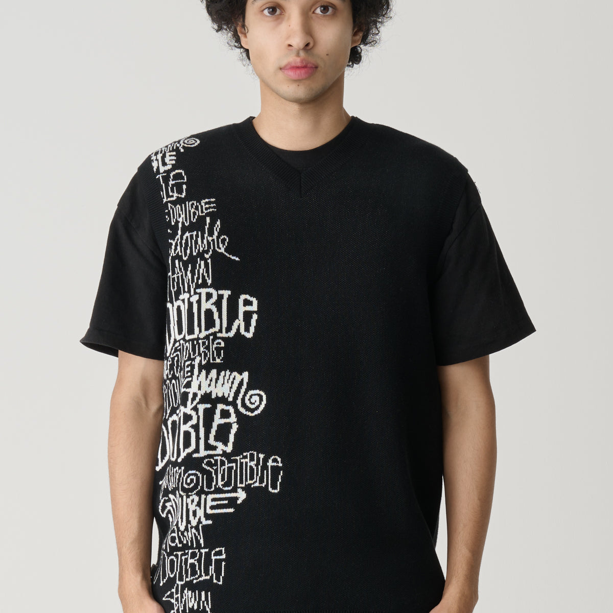 Script Stack Sweater Vest – Void Clothing